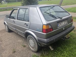 Серый Фольксваген Гольф 1989 в Алитус, объемом двигателя 1.60 л и пробегом 0 тыс. км за 500 €, фото 7 на AUTOMOTO.COM.LV