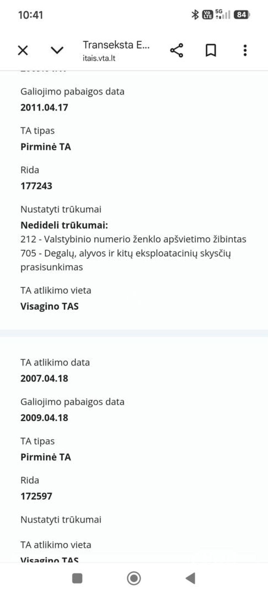 Серый Фольксваген Гольф 1993 в Игналина, объемом двигателя 2.00 л и пробегом 205 тыс. км за 999 €, фото 11 на AUTOMOTO.COM.LV