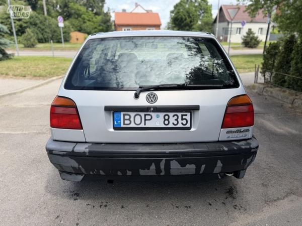 Pelēks Volkswagen Golf 1995 Kauņa, ar dzinēja tilpumu 1.80 L un nobraukumu 164 tūkst. km par 850 €, foto 6 vietnē AUTOMOTO.COM.LV