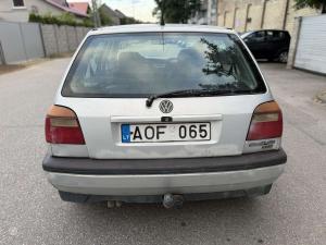 Pelēks Volkswagen Golf 1995 Kauņa, ar dzinēja tilpumu 1.90 L un nobraukumu 320 tūkst. km par 590 €, foto 10 vietnē AUTOMOTO.COM.LV