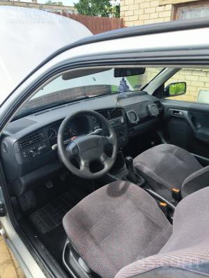 Grey Volkswagen Golf 1996 in Bauska, with an engine capacity of 1.60 L and mileage of 0 thousand km for 280 €, photo 6 on AUTOMOTO.COM.LV