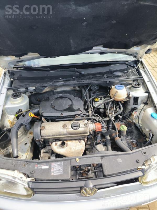 Pelēks Volkswagen Golf 1996 Bauska, ar dzinēja tilpumu 1.60 L un nobraukumu 0 tūkst. km par 280 €, foto 7 vietnē AUTOMOTO.COM.LV