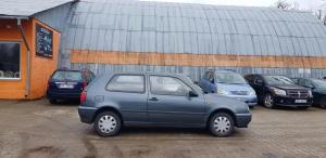 Pelēks Volkswagen Golf 1997 Valmiera, ar dzinēja tilpumu 1.40 L un nobraukumu 170 tūkst. km par 1250 €, foto 3 vietnē AUTOMOTO.COM.LV