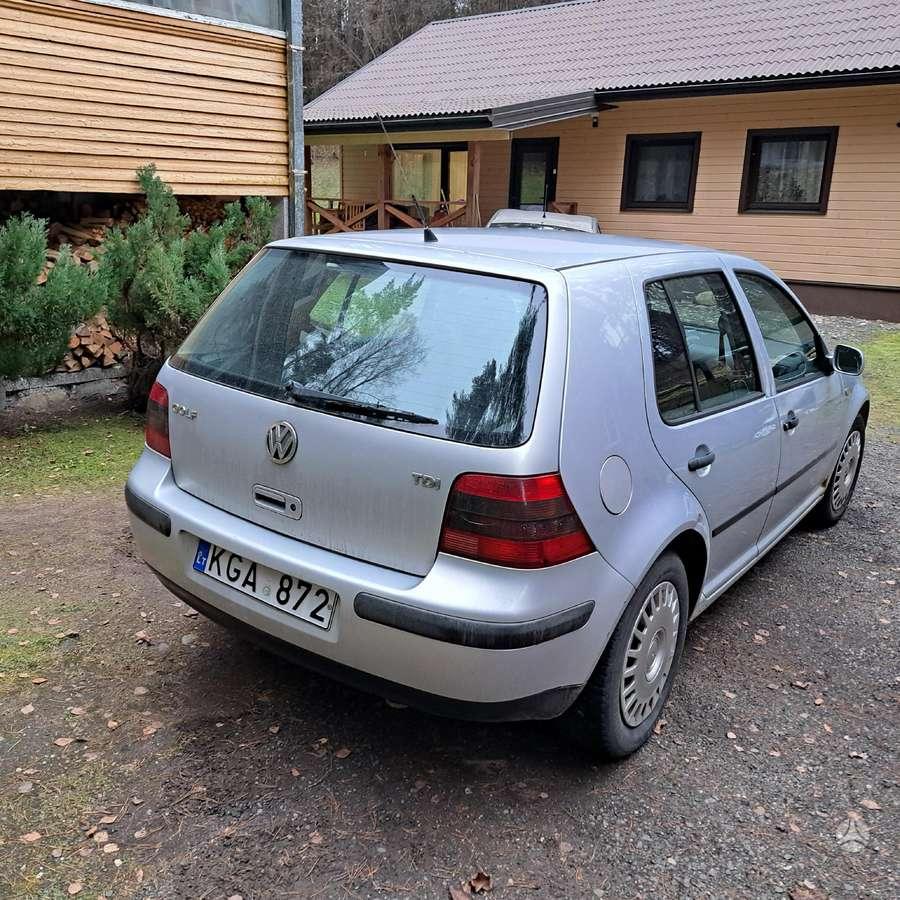 Pelēks Volkswagen Golf 1998 Kauņa, ar dzinēja tilpumu 1.90 L un nobraukumu 358 tūkst. km par 999 €, foto 2 vietnē AUTOMOTO.COM.LV