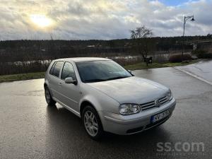Pelēks Volkswagen Golf 1998 Krāslava, ar dzinēja tilpumu 1.90 L un nobraukumu 400 tūkst. km par 1500 €, foto  vietnē AUTOMOTO.COM.LV