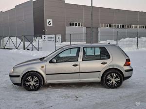 Grey Volkswagen Golf 1998 in Plunge, with an engine capacity of 1.90 L and mileage of 309 thousand km for 950 €, photo 2 on AUTOMOTO.COM.LV