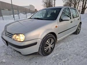Grey Volkswagen Golf 1998 in Plunge, with an engine capacity of 1.90 L and mileage of 309 thousand km for 950 €, photo 9 on AUTOMOTO.COM.LV