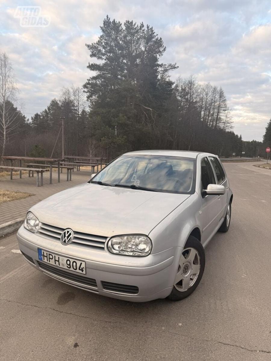 Pelēks Volkswagen Golf 1998 Ignalina, ar dzinēja tilpumu 1.90 L un nobraukumu 372 tūkst. km par 1200 €, foto 1 vietnē AUTOMOTO.COM.LV