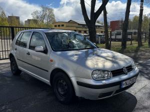 Grey Volkswagen Golf 1998 in Panevezys, with an engine capacity of 1.40 L and mileage of 241 thousand km for 690 €, photo 4 on AUTOMOTO.COM.LV