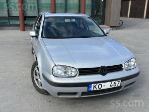 Grey Volkswagen Golf 1998 in Dobele, with an engine capacity of 1.40 L and mileage of 401 thousand km for 500 €, photo  on AUTOMOTO.COM.LV