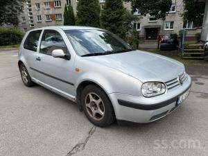 Grey Volkswagen Golf 1998 in Riga, with an engine capacity of 1.60 L and mileage of 233 thousand km for 1350 €, photo  on AUTOMOTO.COM.LV