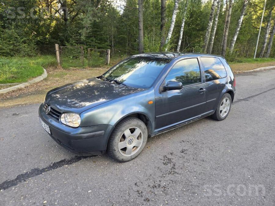 Pelēks Volkswagen Golf 1998 Valmiera, ar dzinēja tilpumu 1.90 L un nobraukumu 0 tūkst. km par 1300 €, foto 3 vietnē AUTOMOTO.COM.LV