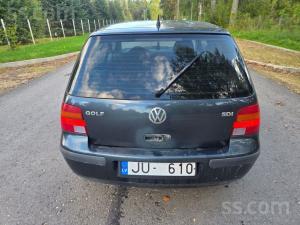 Pelēks Volkswagen Golf 1998 Valmiera, ar dzinēja tilpumu 1.90 L un nobraukumu 0 tūkst. km par 1300 €, foto 6 vietnē AUTOMOTO.COM.LV