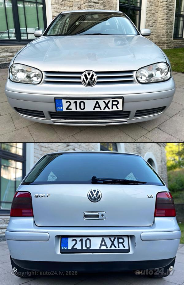 Pelēks Volkswagen Golf 1998 Tallina, ar dzinēja tilpumu 1.80 L un nobraukumu 143 tūkst. km par 1699 €, foto 7 vietnē AUTOMOTO.COM.LV