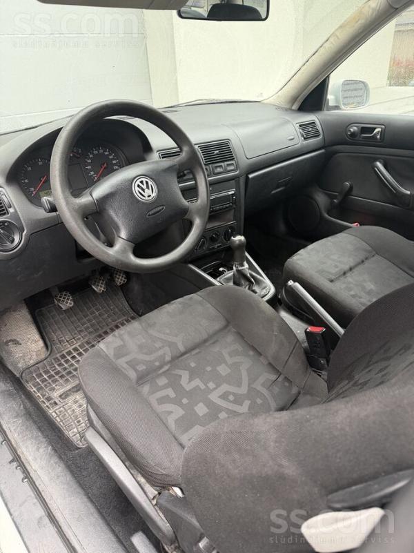 Grey Volkswagen Golf 1998 in Riga, with an engine capacity of 1.90 L and mileage of 347 thousand km for 1450 €, photo 6 on AUTOMOTO.COM.LV