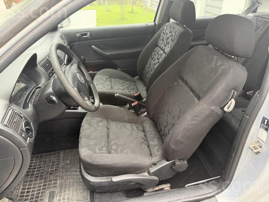 Grey Volkswagen Golf 1998 in Riga, with an engine capacity of 1.90 L and mileage of 347 thousand km for 1450 €, photo 7 on AUTOMOTO.COM.LV