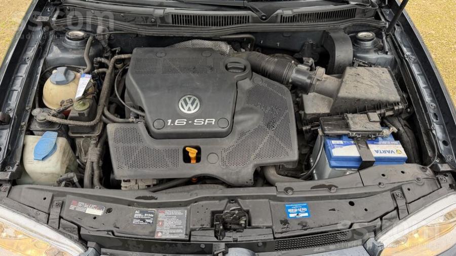 Grey Volkswagen Golf 1998 in Limbazi, with an engine capacity of 1.60 L and mileage of 146 thousand km for 2500 €, photo 21 on AUTOMOTO.COM.LV
