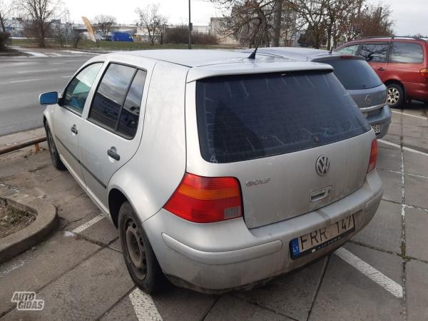 Grey Volkswagen Golf 1999 in Kaunas, with an engine capacity of 1.40 L and mileage of 280 thousand km for 350 €, photo 6 on AUTOMOTO.COM.LV