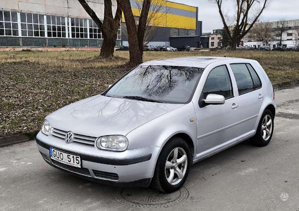 Pelēks Volkswagen Golf 1999 Kauņa, ar dzinēja tilpumu 1.90 L un nobraukumu 340 tūkst. km par 1350 €, foto 1 vietnē AUTOMOTO.COM.LV