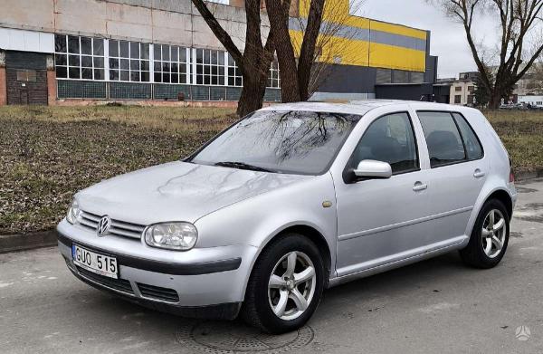 Pelēks Volkswagen Golf 1999 Kauņa, ar dzinēja tilpumu 1.90 L un nobraukumu 340 tūkst. km par 1350 €, foto 2 vietnē AUTOMOTO.COM.LV