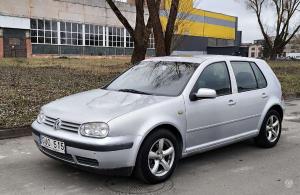 Pelēks Volkswagen Golf 1999 Kauņa, ar dzinēja tilpumu 1.90 L un nobraukumu 340 tūkst. km par 1350 €, foto 2 vietnē AUTOMOTO.COM.LV