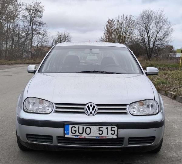 Pelēks Volkswagen Golf 1999 Kauņa, ar dzinēja tilpumu 1.90 L un nobraukumu 340 tūkst. km par 1350 €, foto 3 vietnē AUTOMOTO.COM.LV