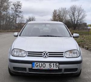Pelēks Volkswagen Golf 1999 Kauņa, ar dzinēja tilpumu 1.90 L un nobraukumu 340 tūkst. km par 1350 €, foto 3 vietnē AUTOMOTO.COM.LV