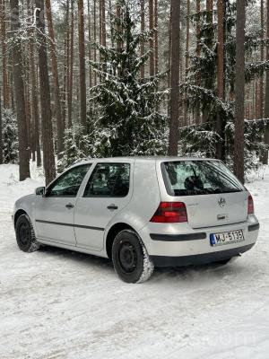 Grey Volkswagen Golf 1999 in Riga, with an engine capacity of 1.60 L and mileage of 240 thousand km for 1600 €, photo 4 on AUTOMOTO.COM.LV