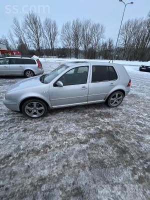 Grey Volkswagen Golf 1999 in Riga, with an engine capacity of 1.90 L and mileage of 408 thousand km for 950 €, photo  on AUTOMOTO.COM.LV