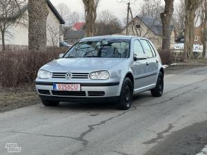 Grey Volkswagen Golf 1999 in Vilnius, with an engine capacity of 1.40 L and mileage of 254 thousand km for 600 €, photo  on AUTOMOTO.COM.LV