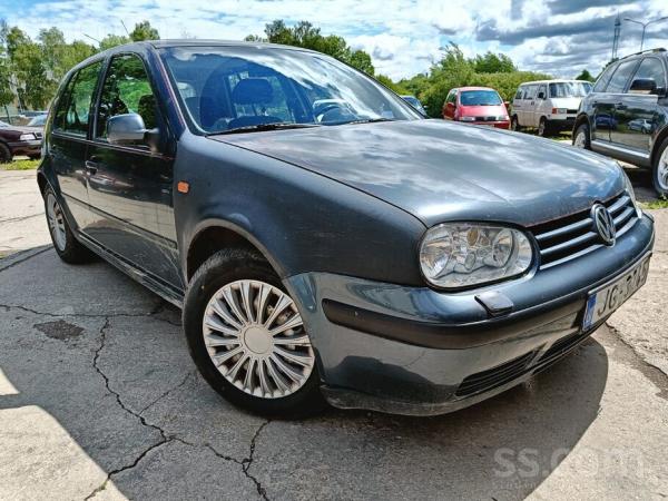 Grey Volkswagen Golf 1999 in Dobele, with an engine capacity of 1.90 L and mileage of 407 thousand km for 1400 €, photo 1 on AUTOMOTO.COM.LV