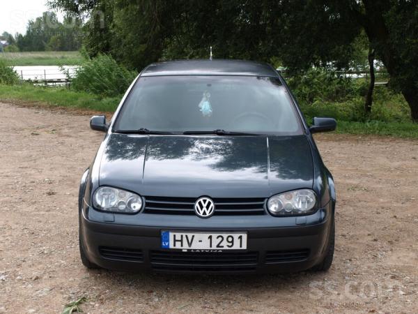 Pelēks Volkswagen Golf 1999 Madona, ar dzinēja tilpumu 1.90 L un nobraukumu 478 tūkst. km par 2100 €, foto 2 vietnē AUTOMOTO.COM.LV