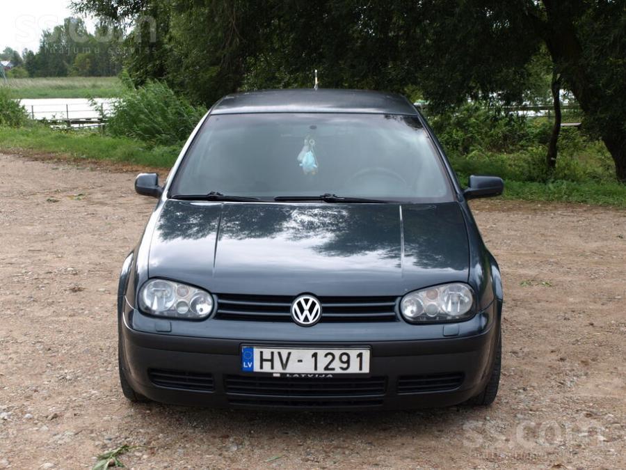 Pelēks Volkswagen Golf 1999 Madona, ar dzinēja tilpumu 1.90 L un nobraukumu 478 tūkst. km par 2100 €, foto 3 vietnē AUTOMOTO.COM.LV