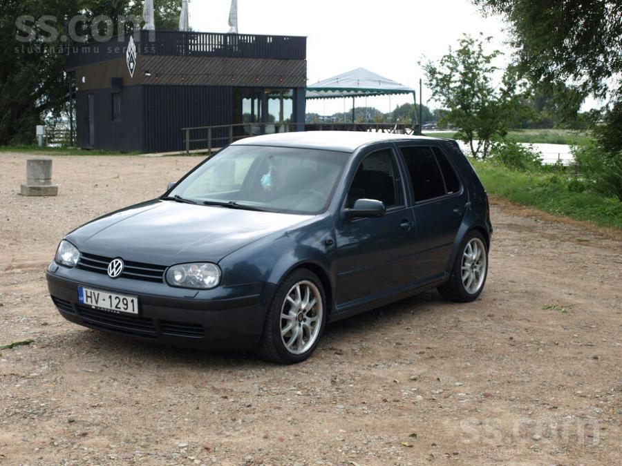 Pelēks Volkswagen Golf 1999 Madona, ar dzinēja tilpumu 1.90 L un nobraukumu 478 tūkst. km par 2100 €, foto 4 vietnē AUTOMOTO.COM.LV