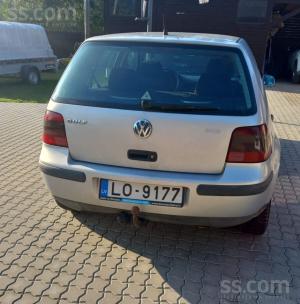 Pelēks Volkswagen Golf 1999 Rīga, ar dzinēja tilpumu 1.90 L un nobraukumu 350 tūkst. km par 1500 €, foto 4 vietnē AUTOMOTO.COM.LV