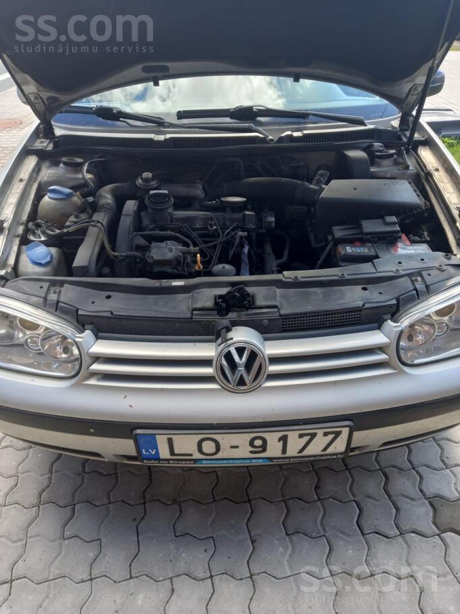 Pelēks Volkswagen Golf 1999 Rīga, ar dzinēja tilpumu 1.90 L un nobraukumu 350 tūkst. km par 1500 €, foto 11 vietnē AUTOMOTO.COM.LV