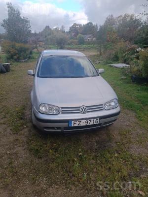 Pelēks Volkswagen Golf 1999 Liepāja, ar dzinēja tilpumu 1.90 L un nobraukumu 437 tūkst. km par 650 €, foto 5 vietnē AUTOMOTO.COM.LV