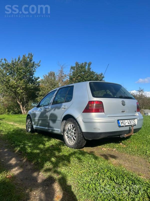 Grey Volkswagen Golf 1999 in Bauska, with an engine capacity of 1.90 L and mileage of 471 thousand km for 2100 €, photo 4 on AUTOMOTO.COM.LV