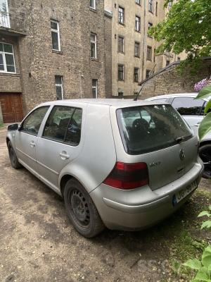 Grey Volkswagen Golf 2000 in Riga, with an engine capacity of 1.90 L and mileage of 0 thousand km for 600 €, photo 2 on AUTOMOTO.COM.LV