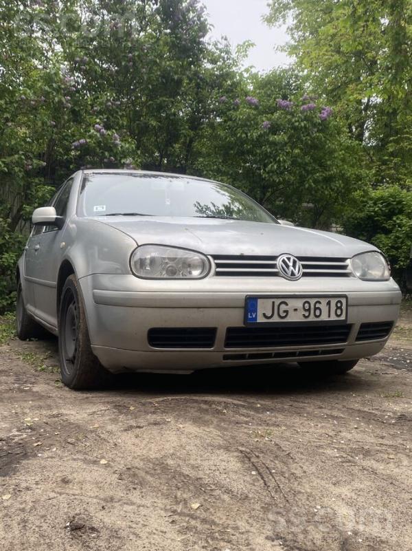Grey Volkswagen Golf 2000 in Riga, with an engine capacity of 1.90 L and mileage of 0 thousand km for 600 €, photo 5 on AUTOMOTO.COM.LV