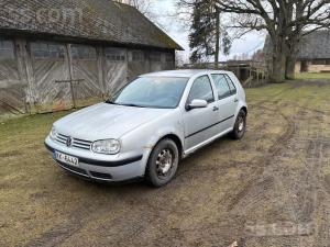 Grey Volkswagen Golf 2000 in Dobele, with an engine capacity of 1.90 L and mileage of 402 thousand km for 500 €, photo  on AUTOMOTO.COM.LV