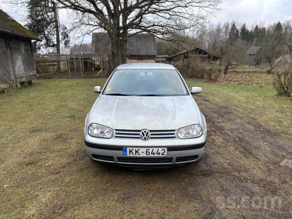 Grey Volkswagen Golf 2000 in Dobele, with an engine capacity of 1.90 L and mileage of 402 thousand km for 500 €, photo 2 on AUTOMOTO.COM.LV