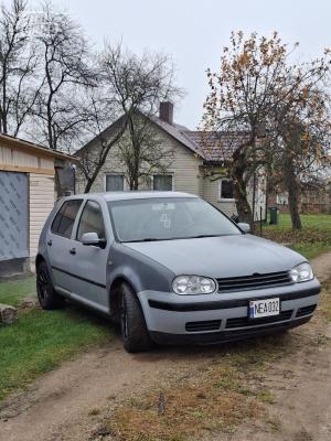 Grey Volkswagen Golf 2000 in Anyksciai, with an engine capacity of 1.90 L and mileage of 410 thousand km for 1100 €, photo 2 on AUTOMOTO.COM.LV