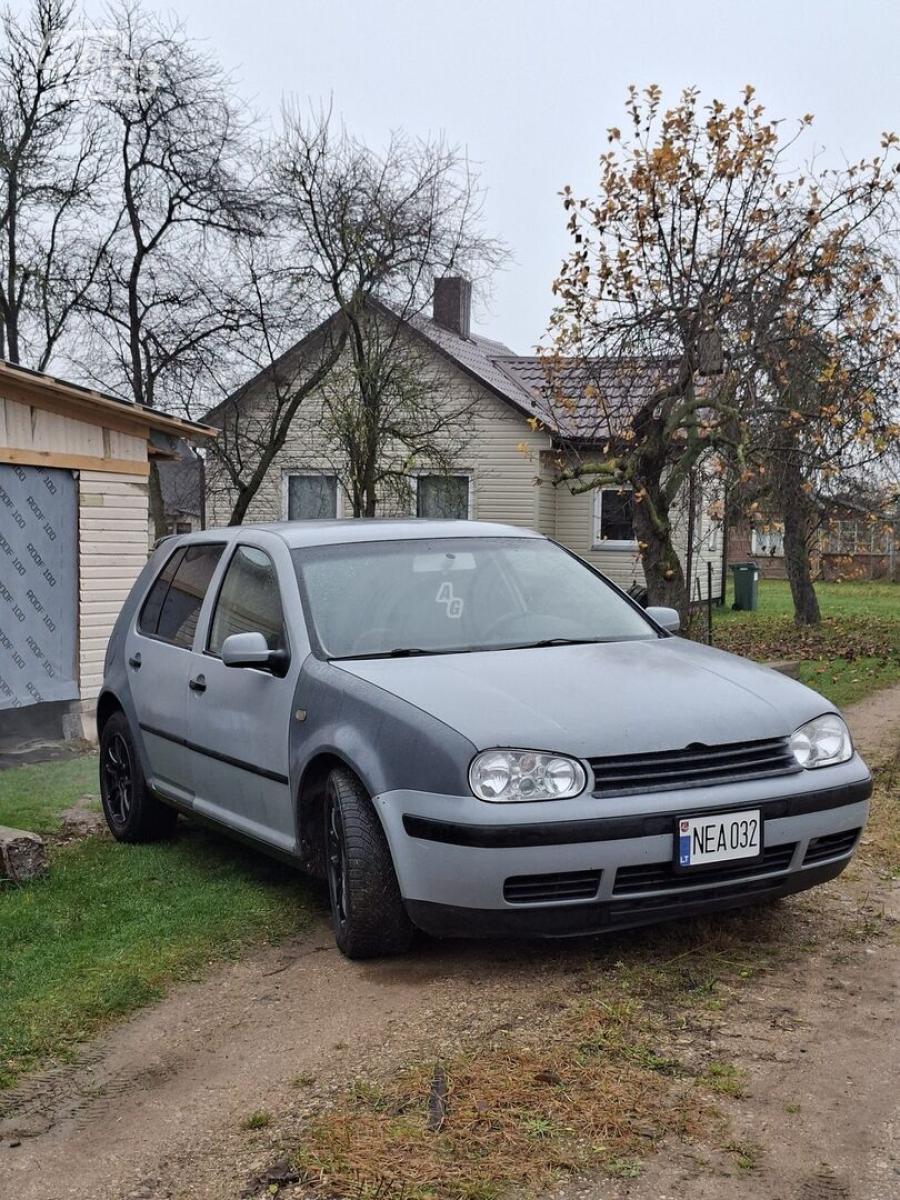 Grey Volkswagen Golf 2000 in Anyksciai, with an engine capacity of 1.90 L and mileage of 410 thousand km for 1100 €, photo 2 on AUTOMOTO.COM.LV
