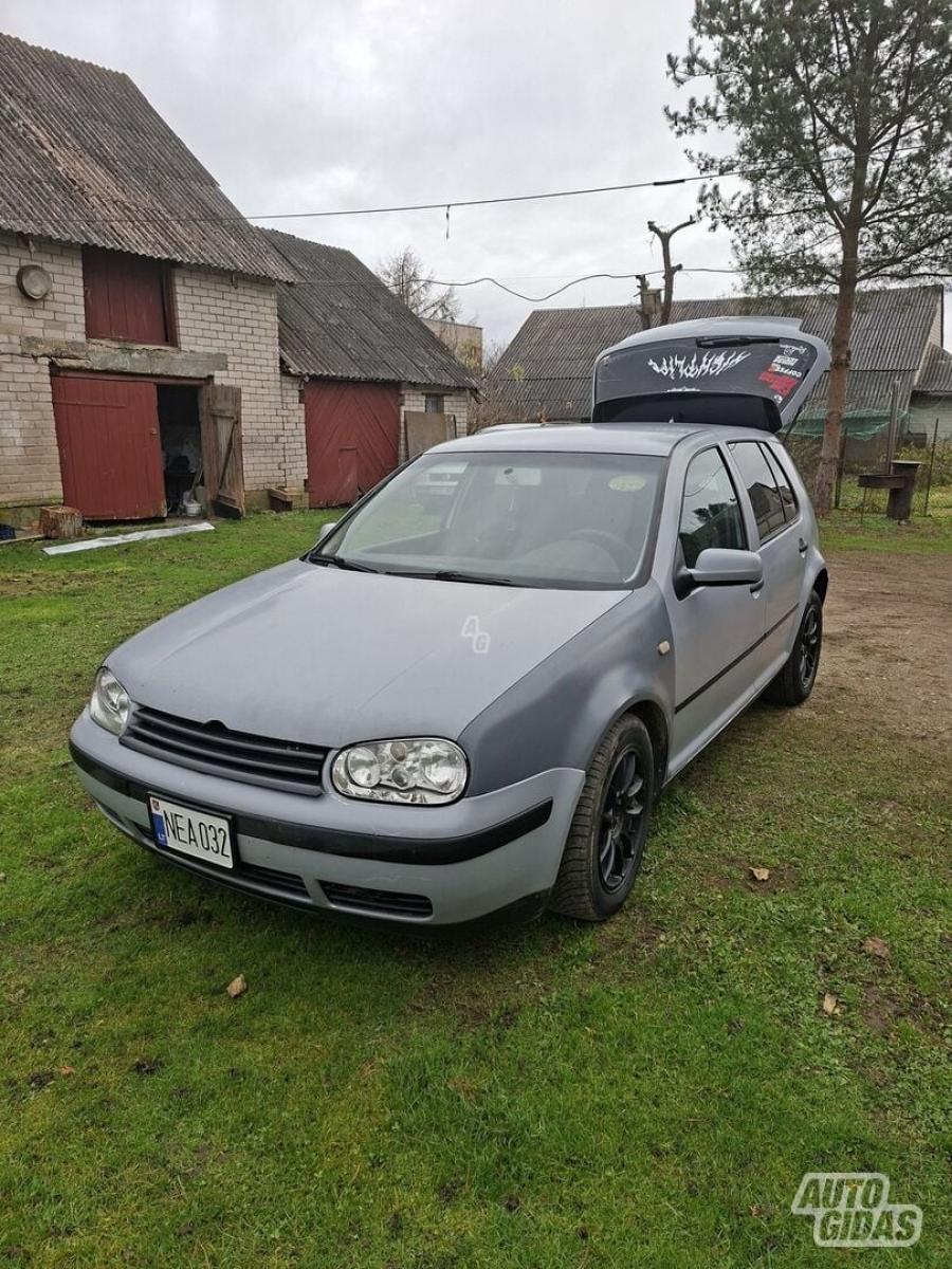 Grey Volkswagen Golf 2000 in Anyksciai, with an engine capacity of 1.90 L and mileage of 410 thousand km for 1100 €, photo 10 on AUTOMOTO.COM.LV