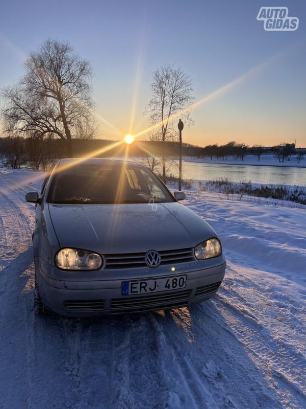 Grey Volkswagen Golf 2000 in Kaunas, with an engine capacity of 1.90 L and mileage of 355 thousand km for 900 €, photo 1 on AUTOMOTO.COM.LV
