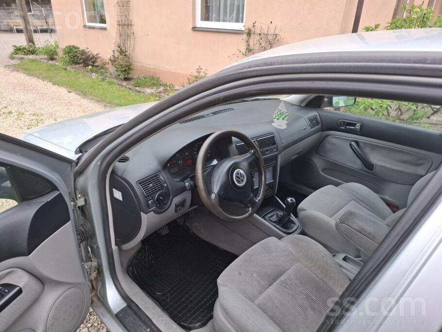 Pelēks Volkswagen Golf 2000 Rīga, ar dzinēja tilpumu 1.90 L un nobraukumu 363 tūkst. km par 1200 €, foto 6 vietnē AUTOMOTO.COM.LV