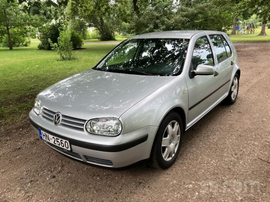 Grey Volkswagen Golf 2000 in Jelgava, with an engine capacity of 1.90 L and mileage of 350 thousand km for 1450 €, photo 1 on AUTOMOTO.COM.LV