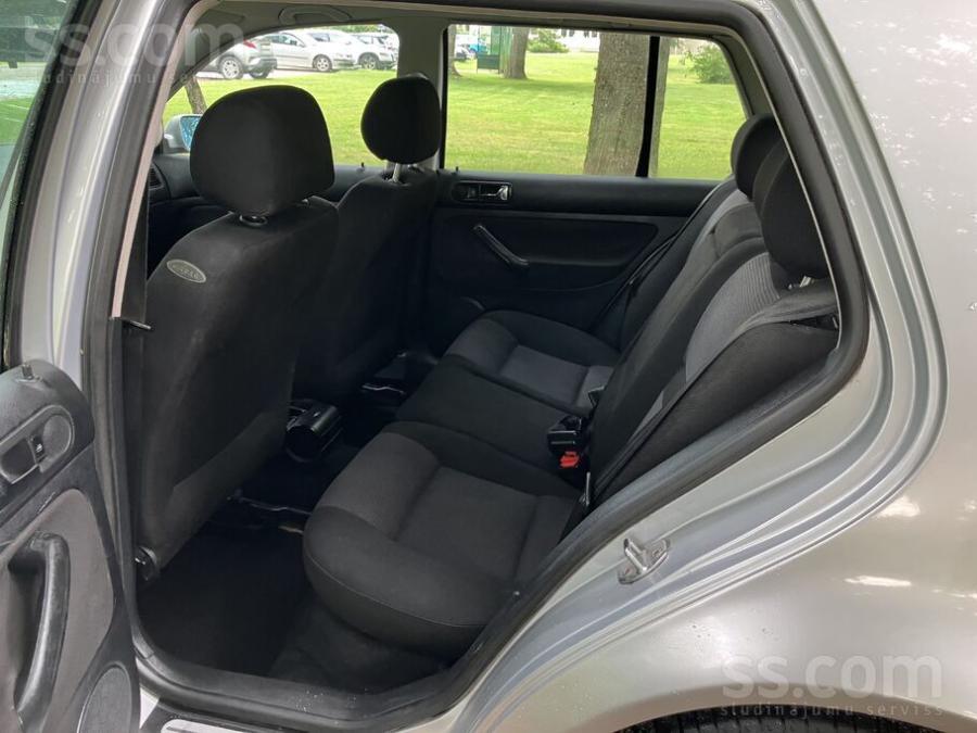 Grey Volkswagen Golf 2000 in Jelgava, with an engine capacity of 1.90 L and mileage of 350 thousand km for 1450 €, photo 13 on AUTOMOTO.COM.LV