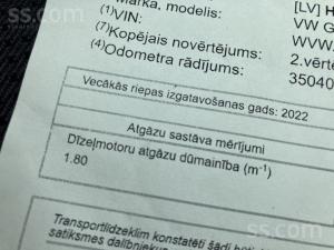 Grey Volkswagen Golf 2000 in Jelgava, with an engine capacity of 1.90 L and mileage of 350 thousand km for 1450 €, photo 18 on AUTOMOTO.COM.LV